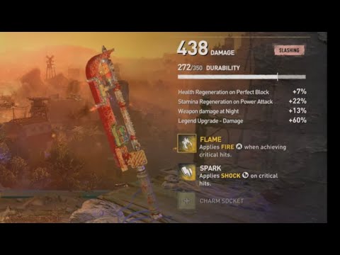 Dying Light 2 | Hacksaw | Weapon Blueprint Location & Review - YouTube