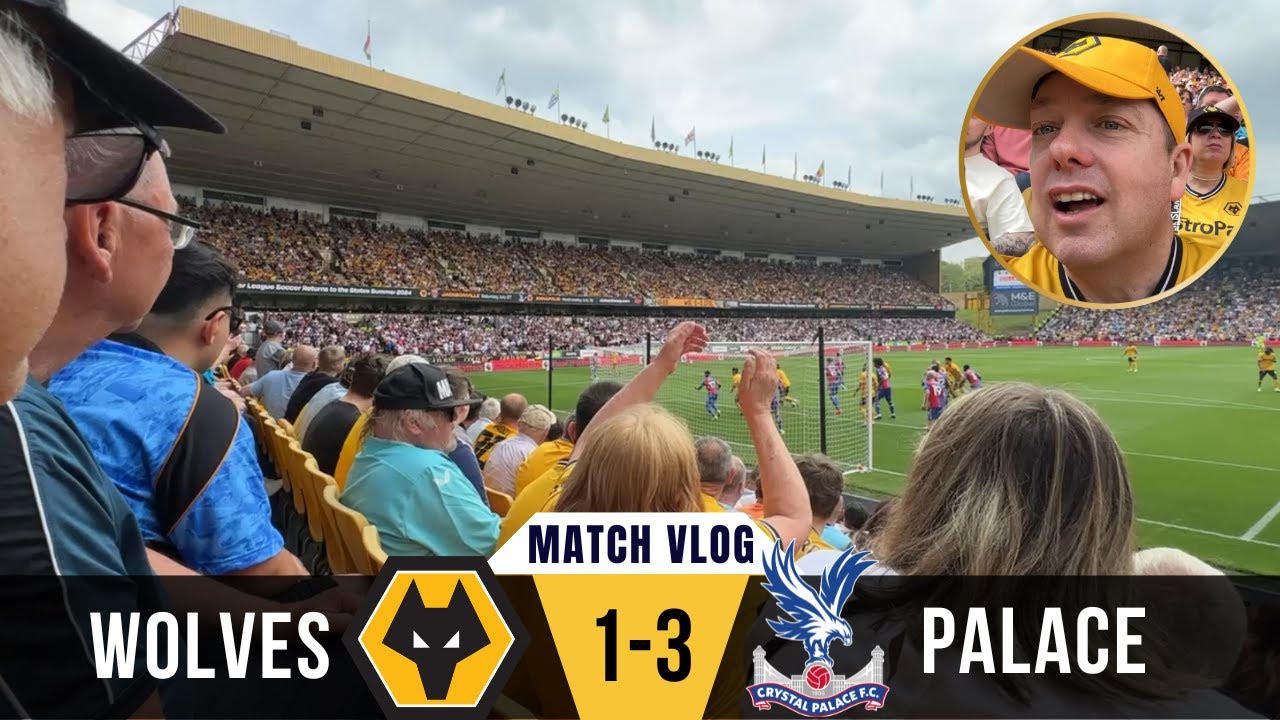 Eagles Soar as Wolves Melt In The Sun 🫠 WOLVES 1-3 CRYSTAL PALACE Match ...