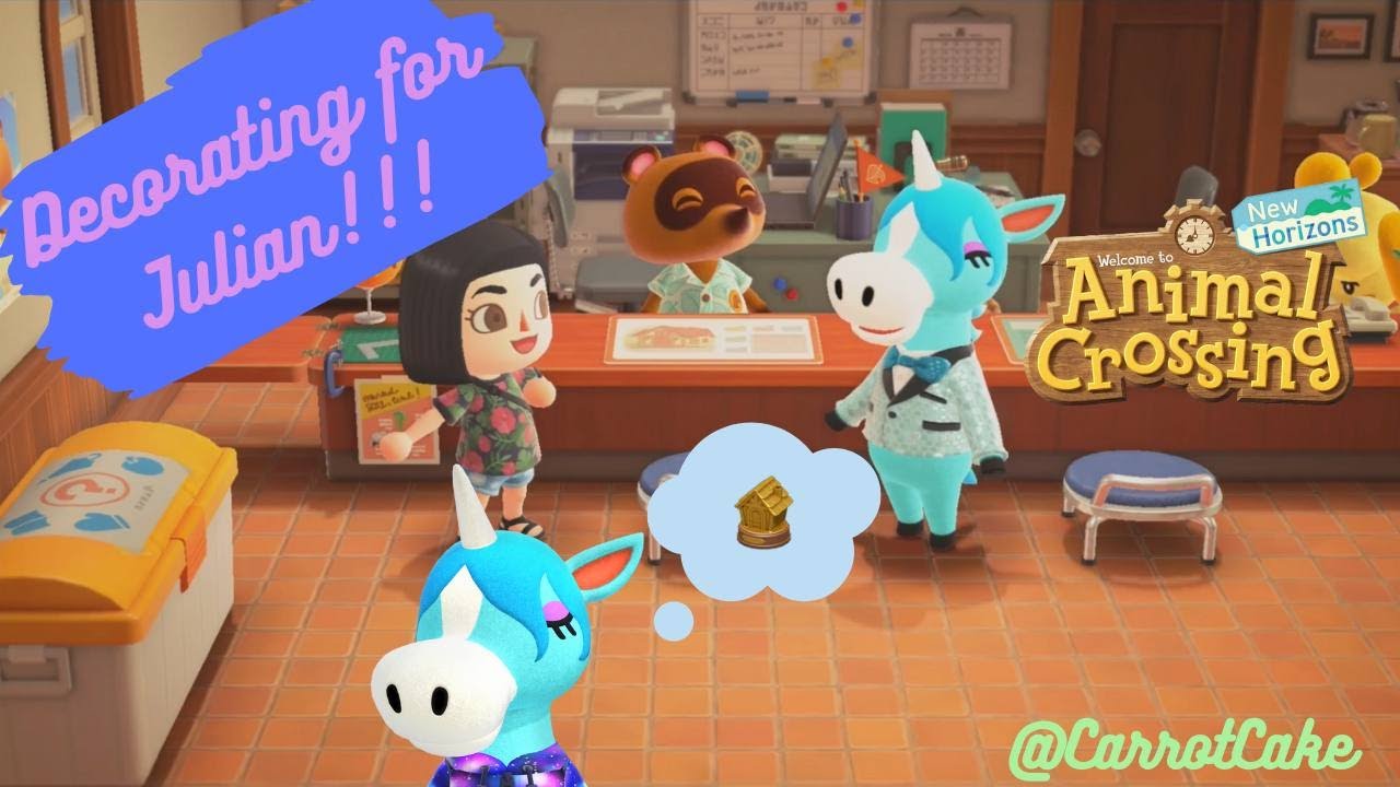 Redecorating Julian's House in Animal Crossing (Plus choosing a new ...