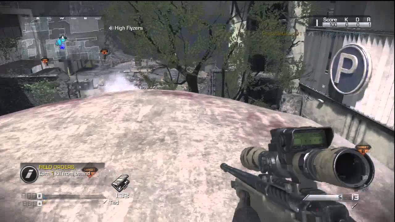 High Fourever ~ Hitmarker Ladderstall Fail!, COD Ghost. - YouTube