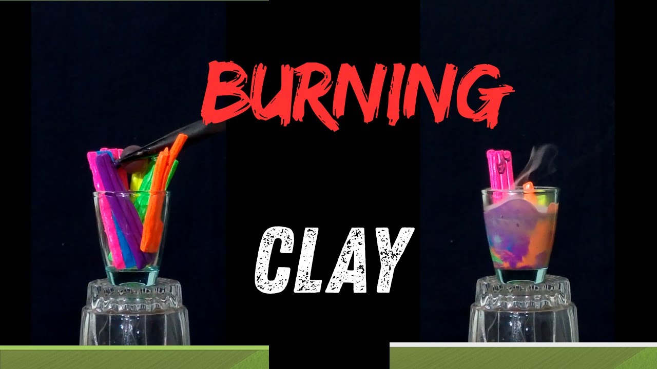BURNING| Burning CLAY WITH AN IRON BALL | iron ball heat | Iron ball ...