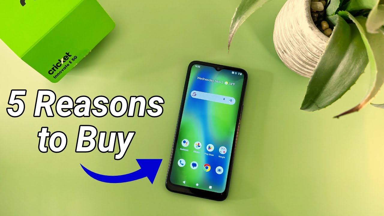 Cricket Innovate E 5G - 5 Reasons to Buy - YouTube