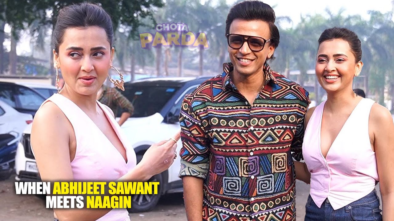 When Tejasswi Prakash MEET Abhijeet Sawant at Celebrity MasterChef ...