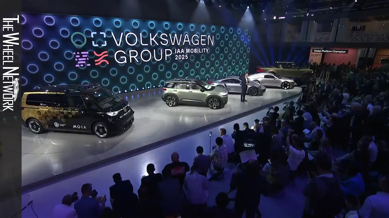 Volkswagen Group Press Conference IAA 2025: 911 Turbo S, Skoda Epiq, VW ...