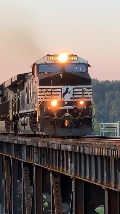 Train Horn Salute From Train On Bridge! JawTooth shorts - YouTube