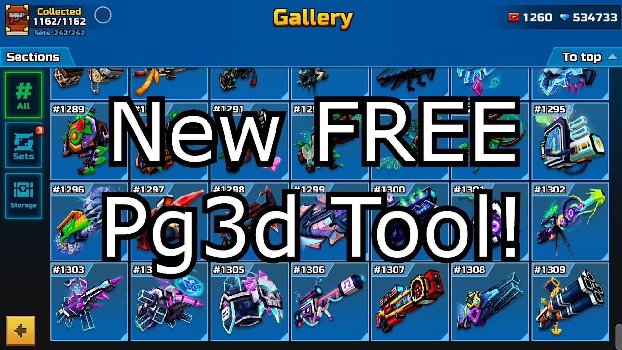 NEW FREE PG3D PC TOOL - YouTube