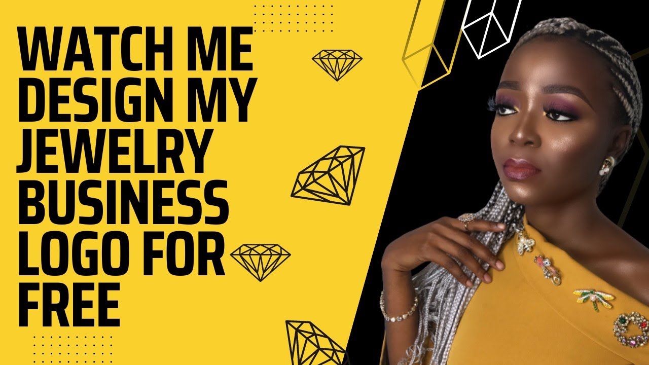 How To Design Your Jewelry Business Logo For Free || Canva App ...