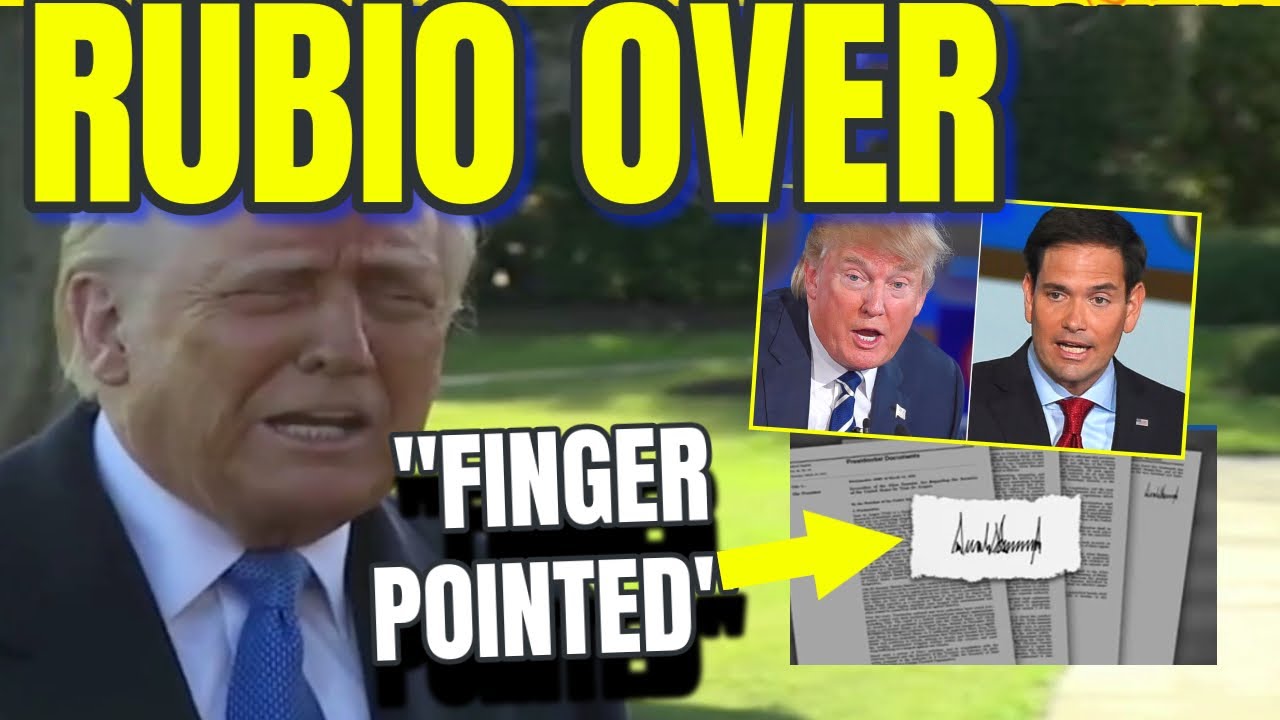 ‘STUNNING CLAIM" RUBIO IS FINISHED! FAKE SIGNATURE SCANDAL - YouTube
