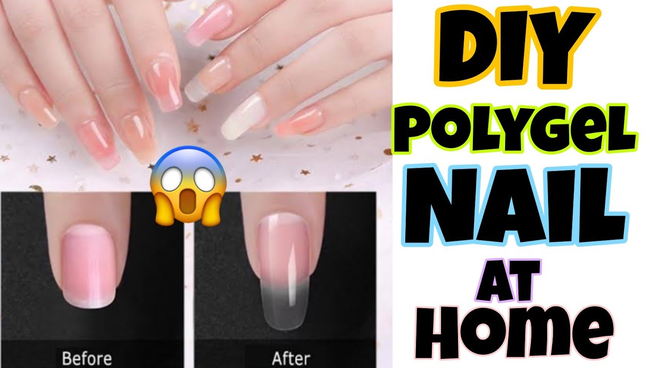 DIY Polygel | How to make Polygel at home | Homemade Polygel nail - YouTube