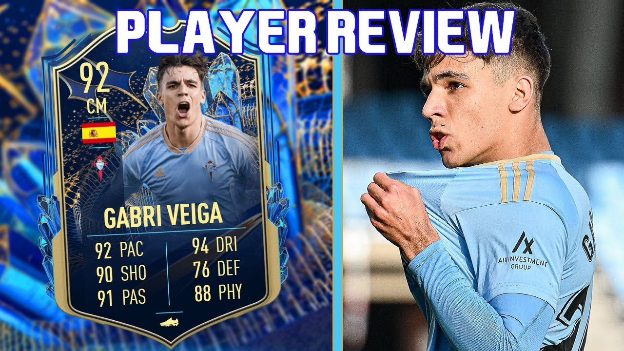 JUICED STATS! 🤩 92 TOTS GABRI VEIGA PLAYER REVIEW! FIFA 23 ULTIMATE ...