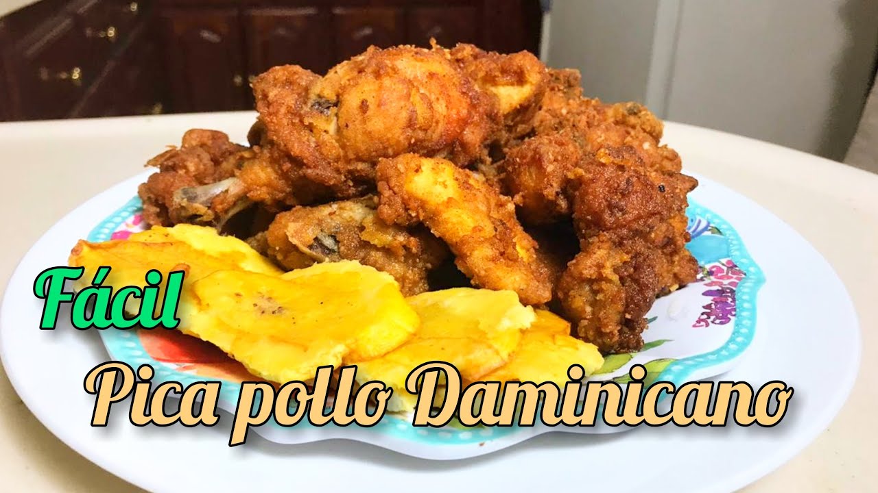 Cómo hacer un pica pollo dominicano // 2 técnicas diferentes del pica ...