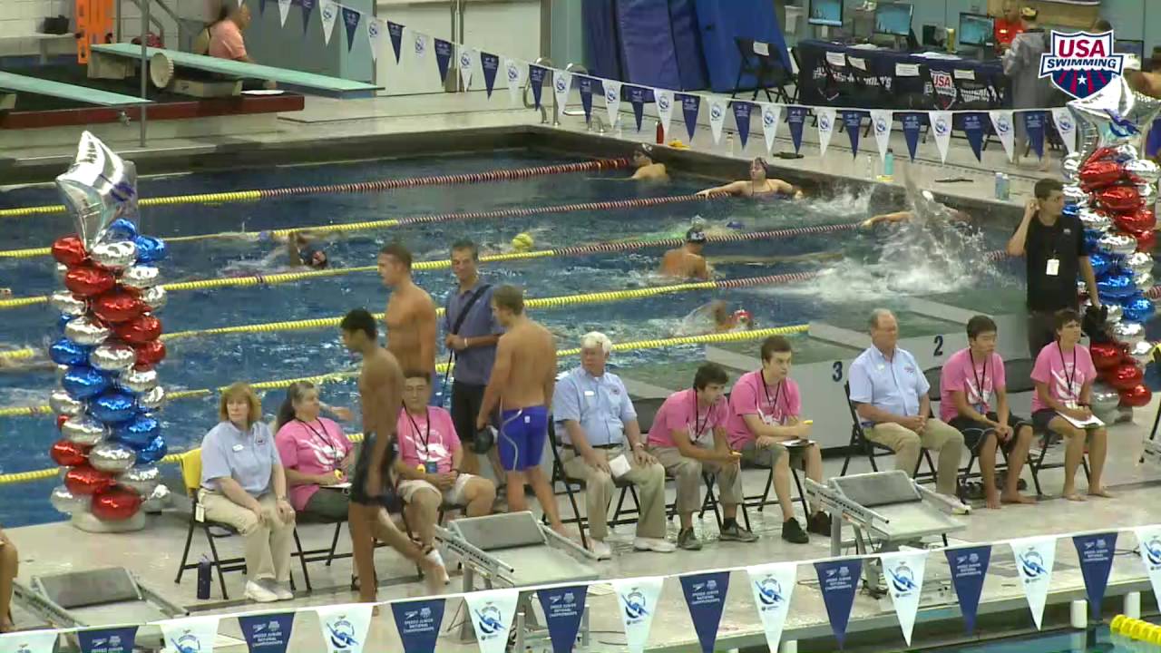 #2 Men's 200 Fly A Final | 2016 Speedo Junior National Championships ...