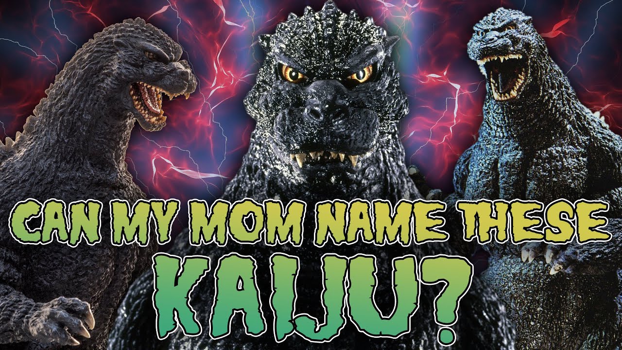 My Mom Tries to Name Monsters from Godzilla! - YouTube
