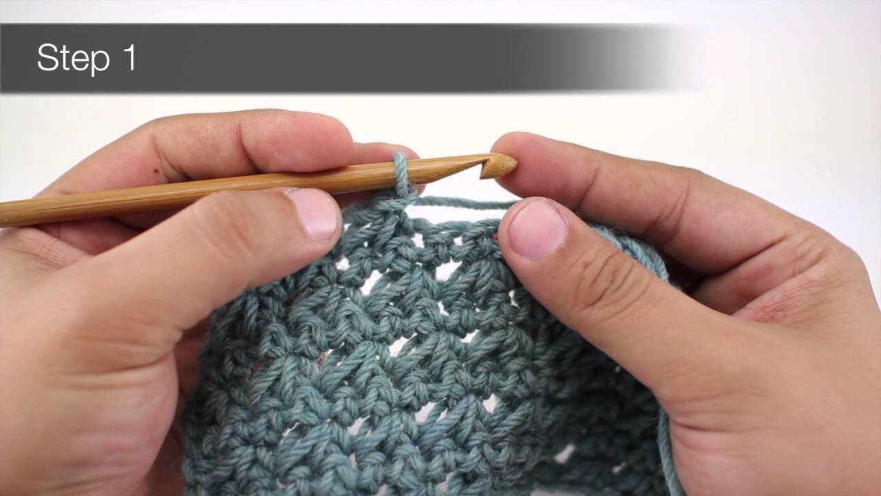 Left Handed: How to Crochet the Single Crochet Three Together Decrease ...