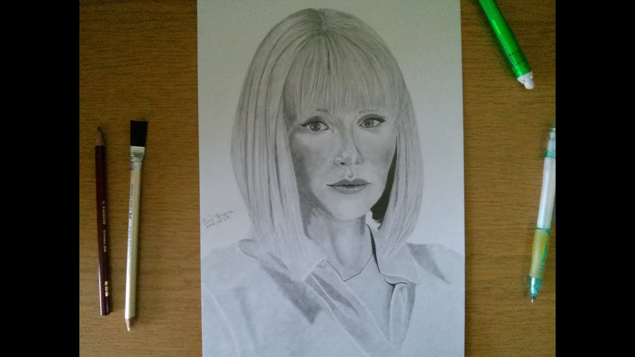 Drawing Bryce Dallas Howard From Jurassic World - YouTube