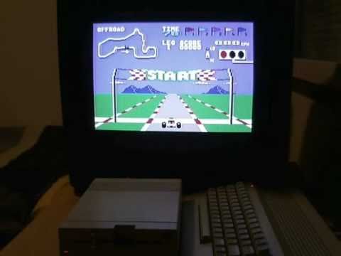 Buggy Boy on a Commodore 64 - YouTube