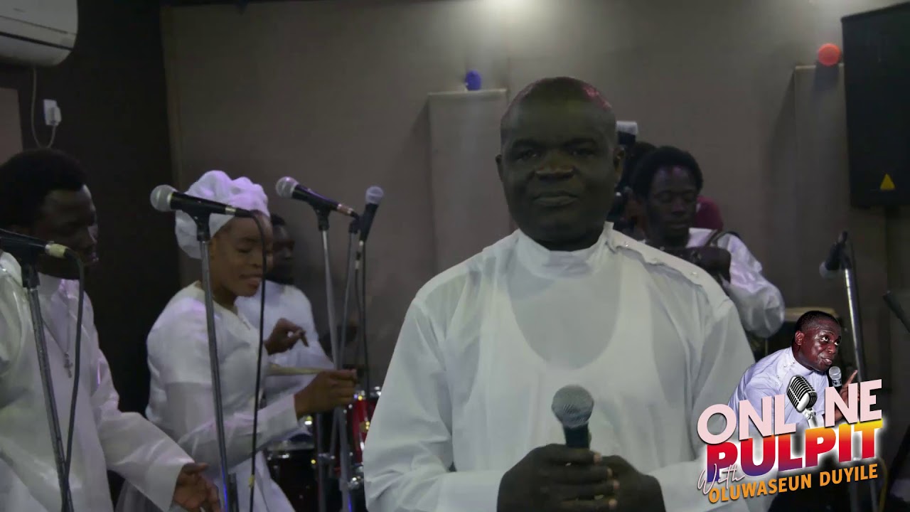 Evang Akin Adebayo a.k.a Imoleayo at Online pulpit with Oluwaseun ...