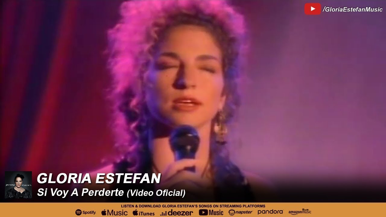 Gloria Estefan • Si Voy A Perderte (Video Oficial) - YouTube