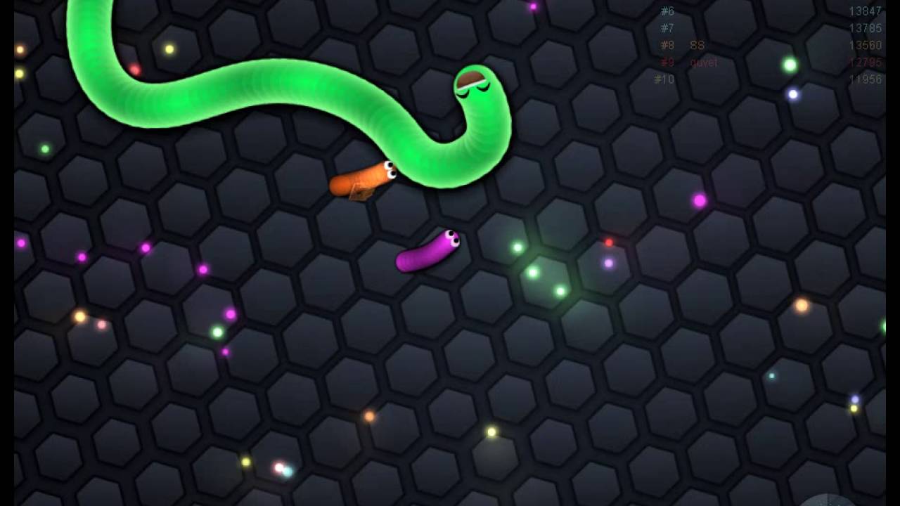 slither.io game play 2 - YouTube