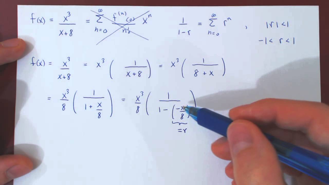 Maclaurin Series - Example 3 - YouTube