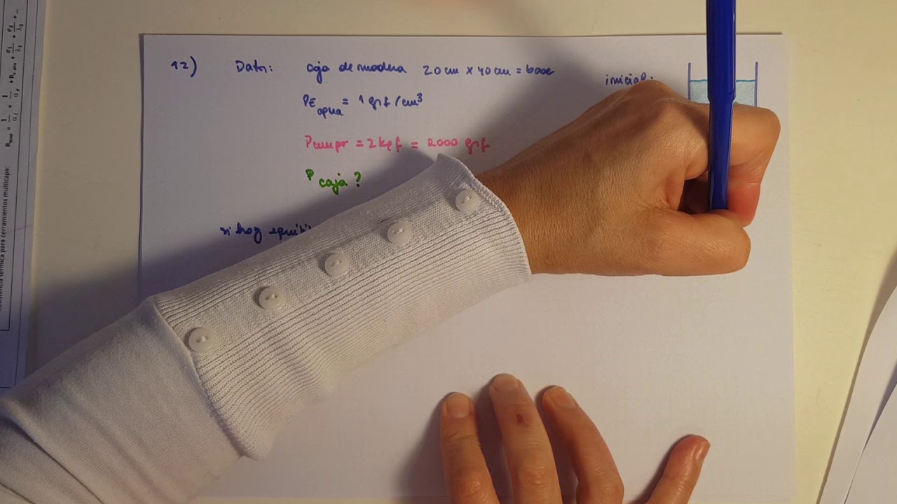 8 - Práctica 1, Ejercicio 12. Concepto de Empuje - YouTube