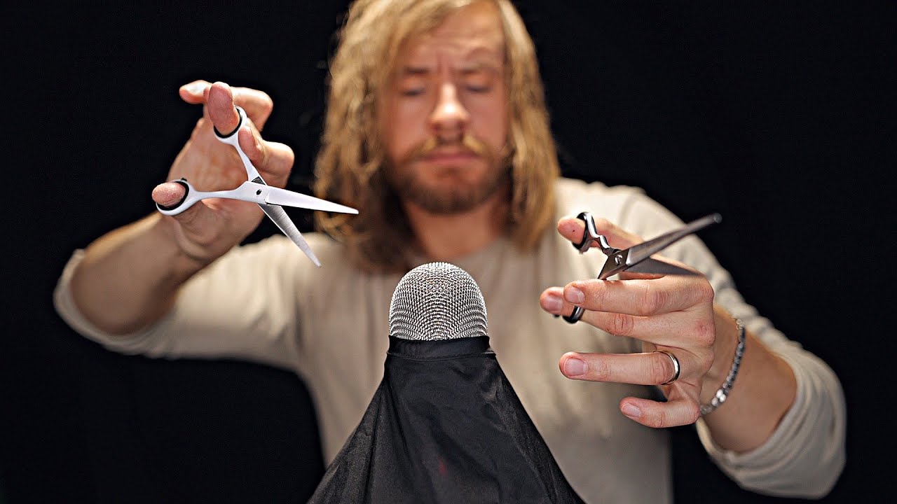 SLOWEST Raw Barbershop Haircut Sounds 💈ASMR💈 - YouTube