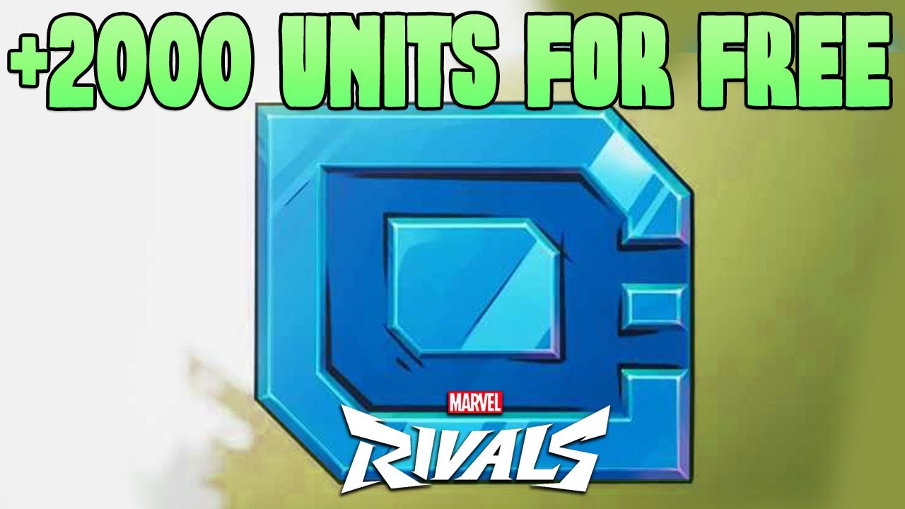 Marvel Rivals Units Fast, HOW TO GET UNITS in Marvel Rivals for Free ...