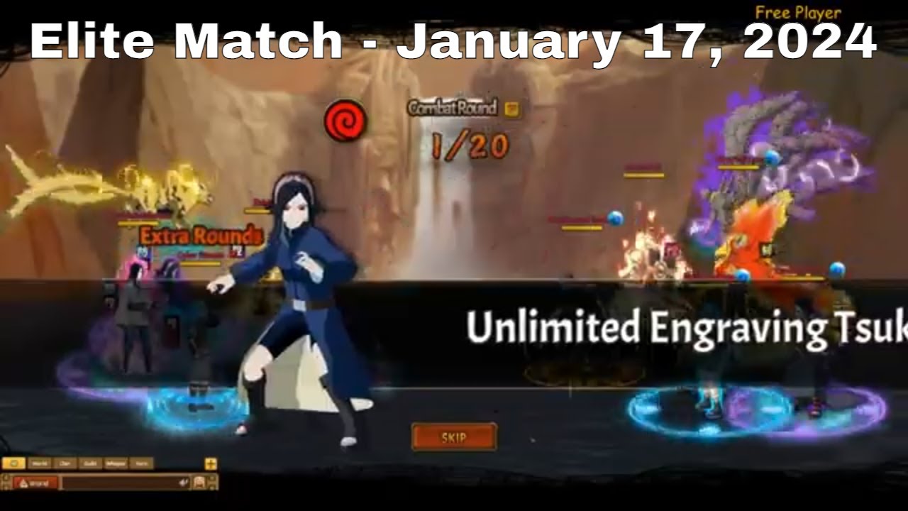 Elite Match - January 17, 2024 Unlimited Ninja |Ninja Classic | Anime ...