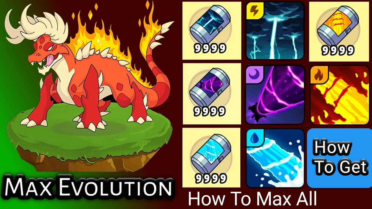 How To Max Evolution All Dragons Legendary In Dynamons World Game ...