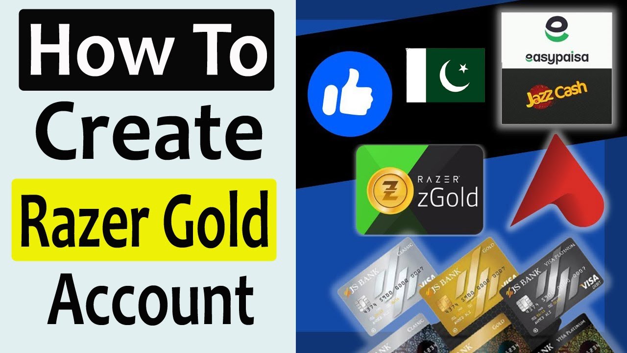 How to Create Razer Gold Account in Pakistan | Razer Gold Account kaise ...