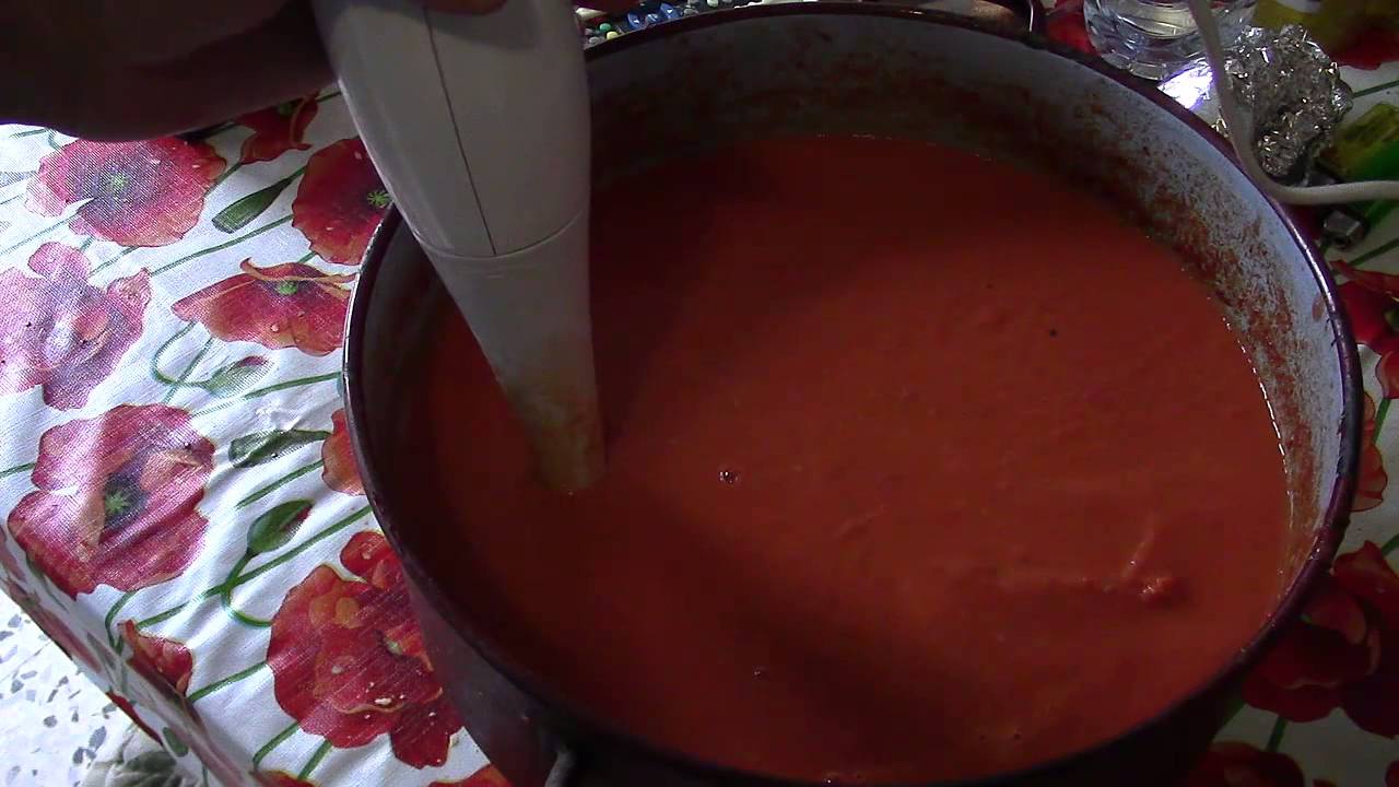 COMO ENVASAR TOMATES PARA CONSERVA - YouTube