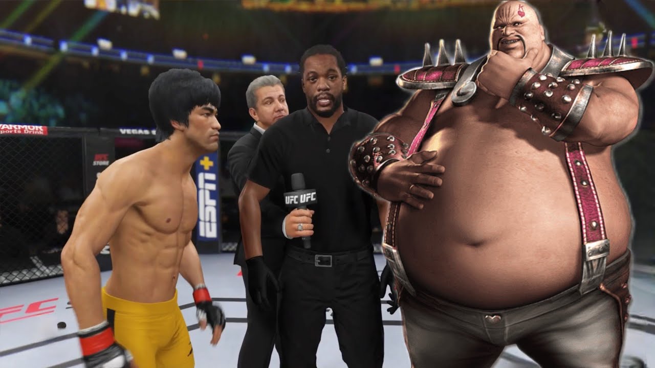 Bruce Lee vs Street Fighter ( EA Sports UFC 4 ) wwe mma - YouTube