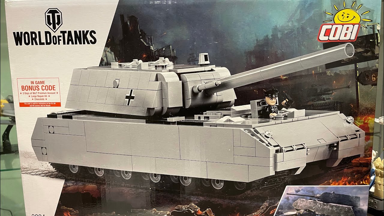 cobi panzer viii maus #cobi #ww2 - YouTube