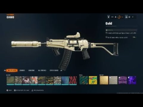 Black Ops 6 - KSV SMG Gold - YouTube