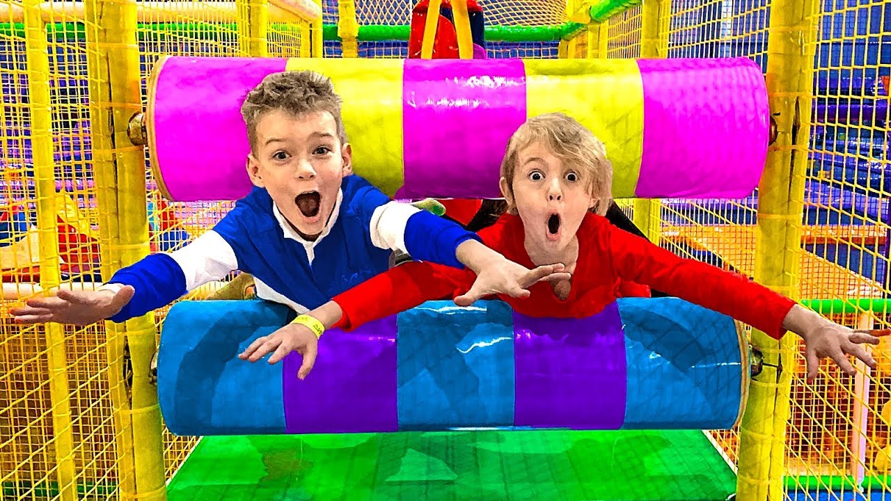 Vania and Mania Ride on Cars, Slides - YouTube