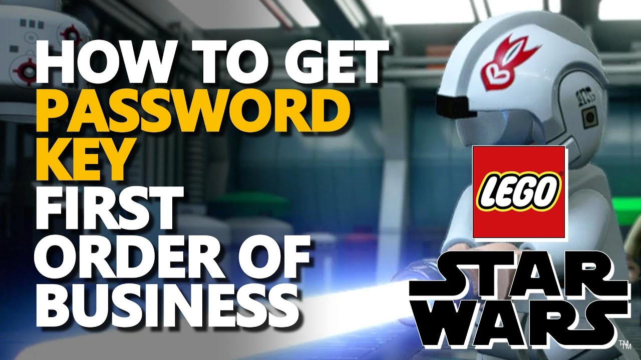How to get Password Key LEGO Star Wars The Skywalker Saga Enter Lock ...