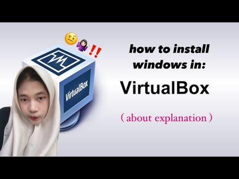 explanation about : how to install windows in virtualbox? 🤔💻💙 🫧 - YouTube