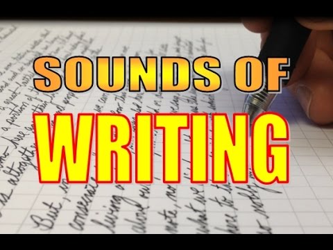 Sounds of Writing - ASMR - YouTube