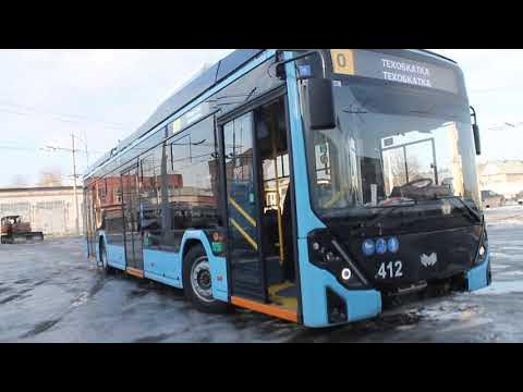 Обзор троллейбуса БКМ 32100D «Ольгерд» - YouTube