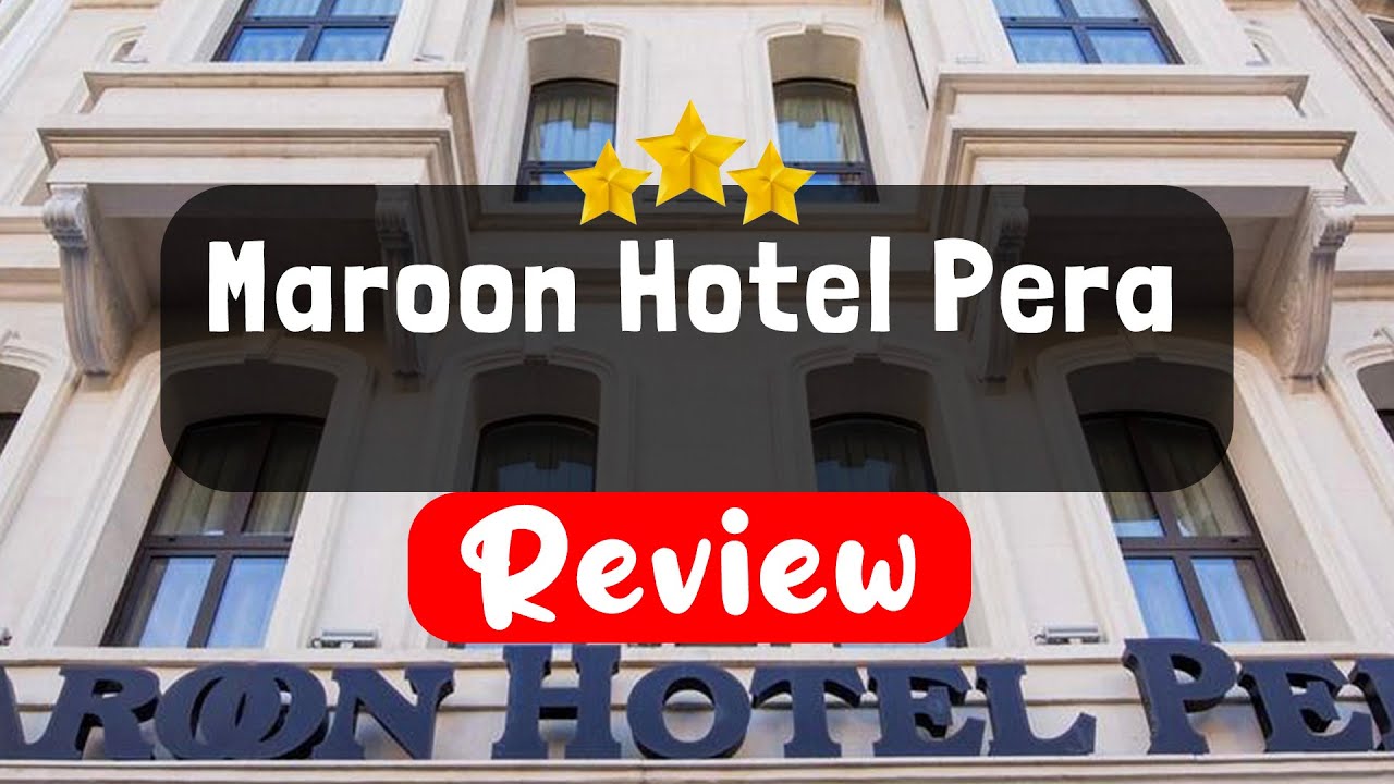 Maroon Hotel Pera Istanbul Review - Should You Stay At This Hotel ...