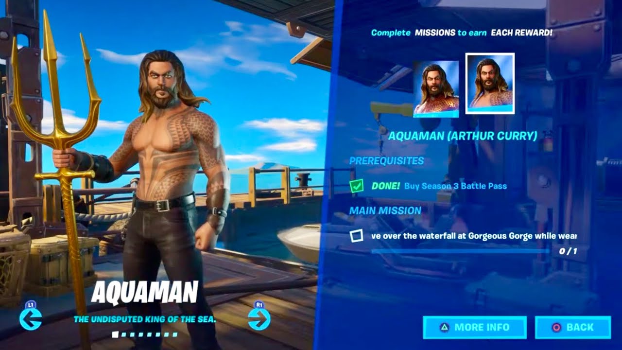Fortnite Season 3 - How to Do Aquaman Week 1 Challenge - Whirlpool at ...
