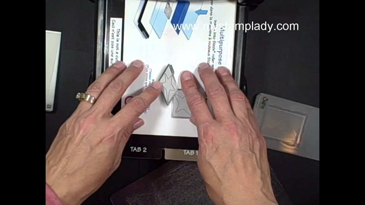 Designer Frames Embossing Folder for the Big Shot - YouTube