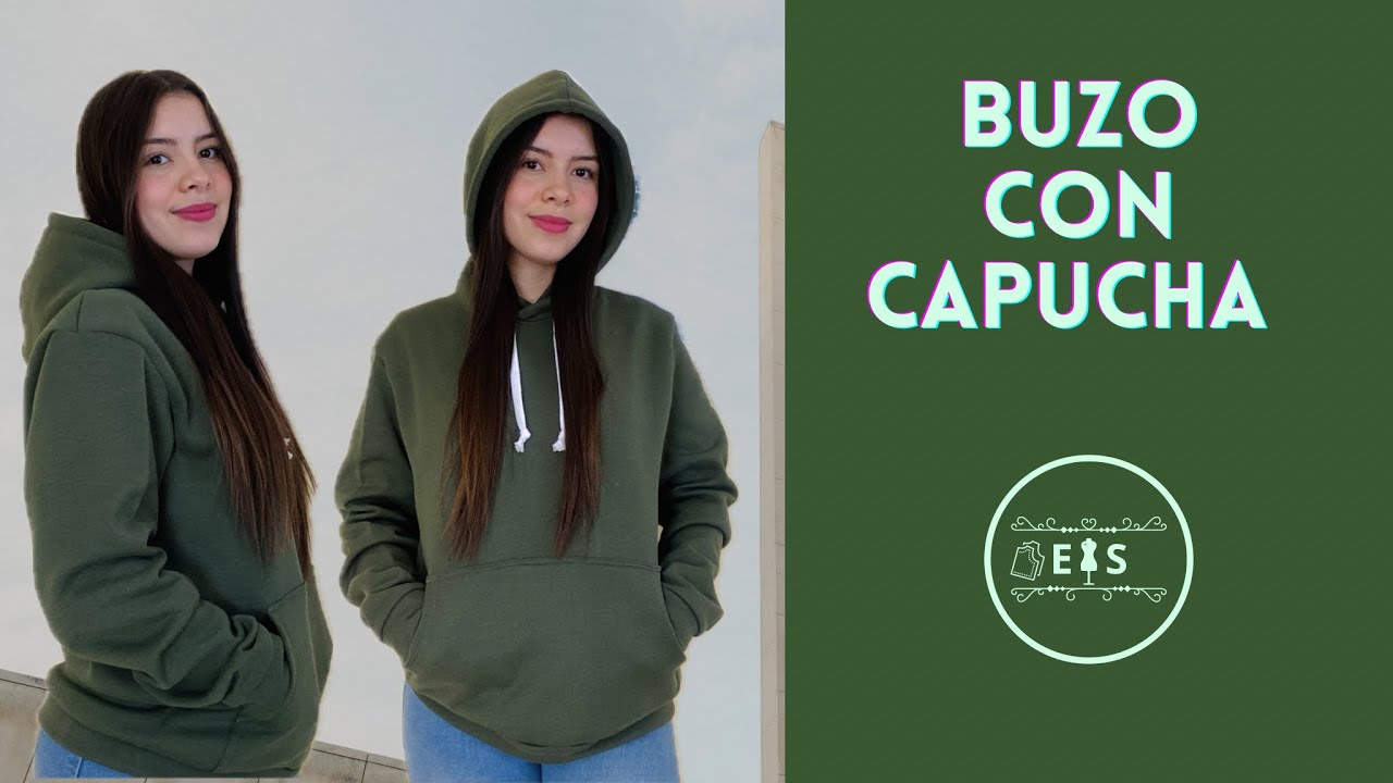 FÁCIL DE REALIZAR!! Te explico paso a paso, SIN PATRONES!! BUZO con ...