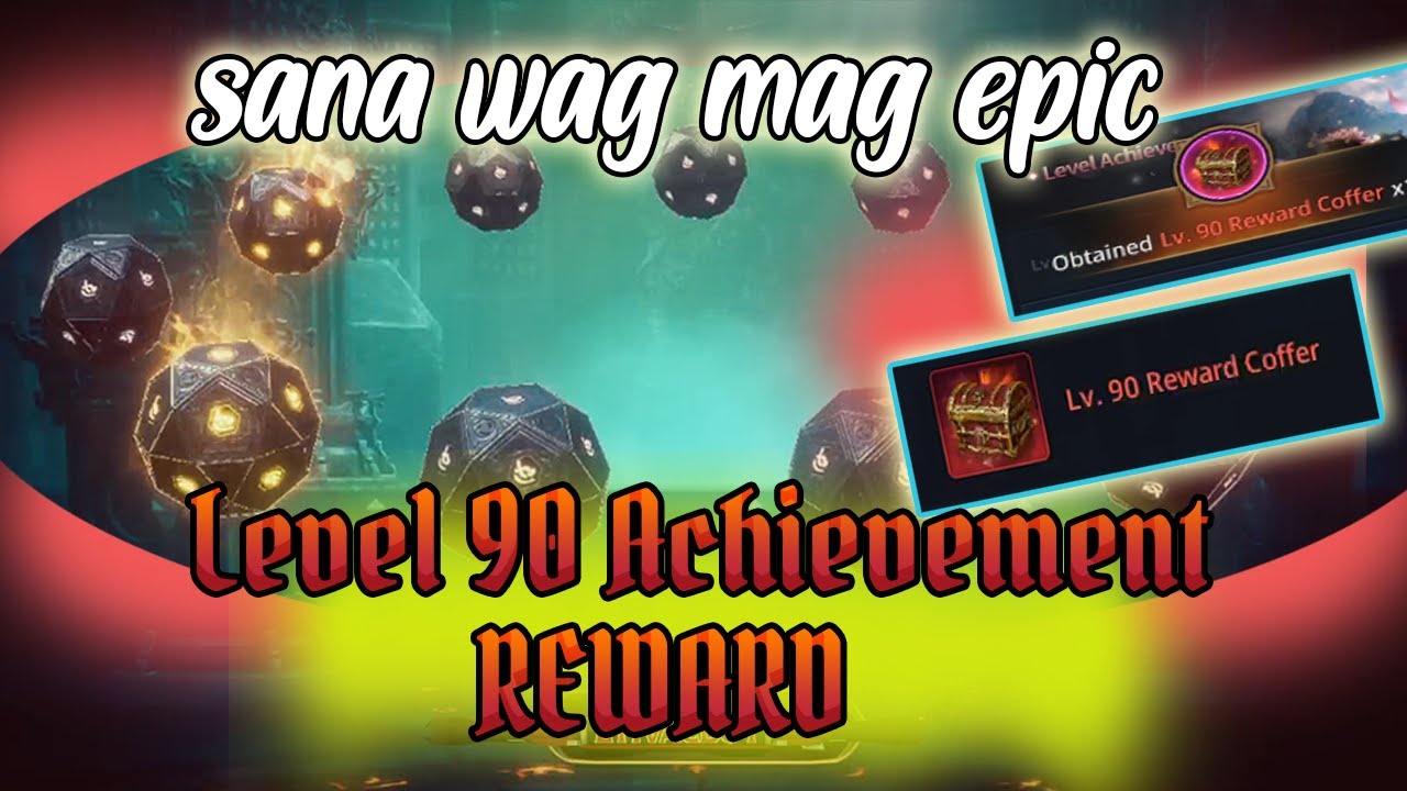 MIR4 Level 90 Achievement Reward (WAG KA MAG EPIC) - YouTube