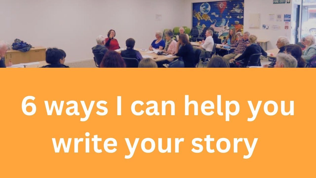 6 ways I can help you write your memoir - YouTube
