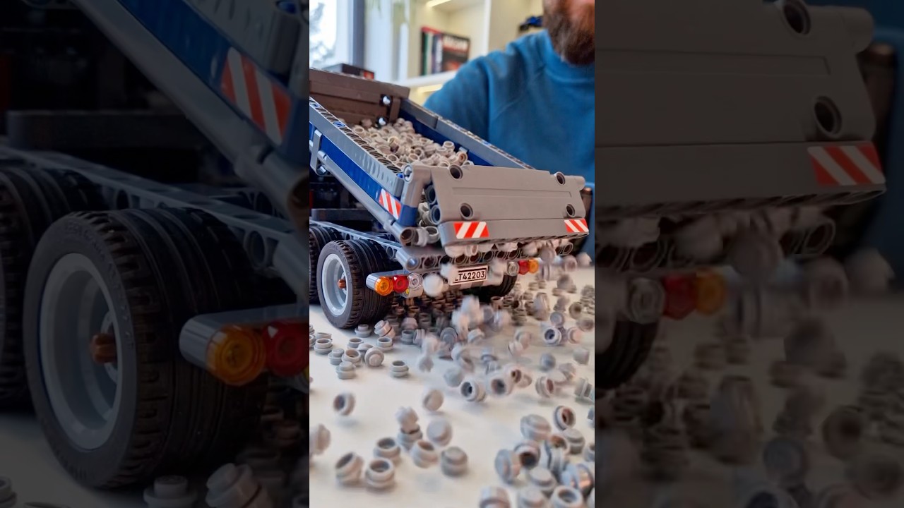 2025 LEGO Technic Dump Truck! #lego #legotechnic #lego42203 #42203 #reviews #rlfm #dumptruck # ...