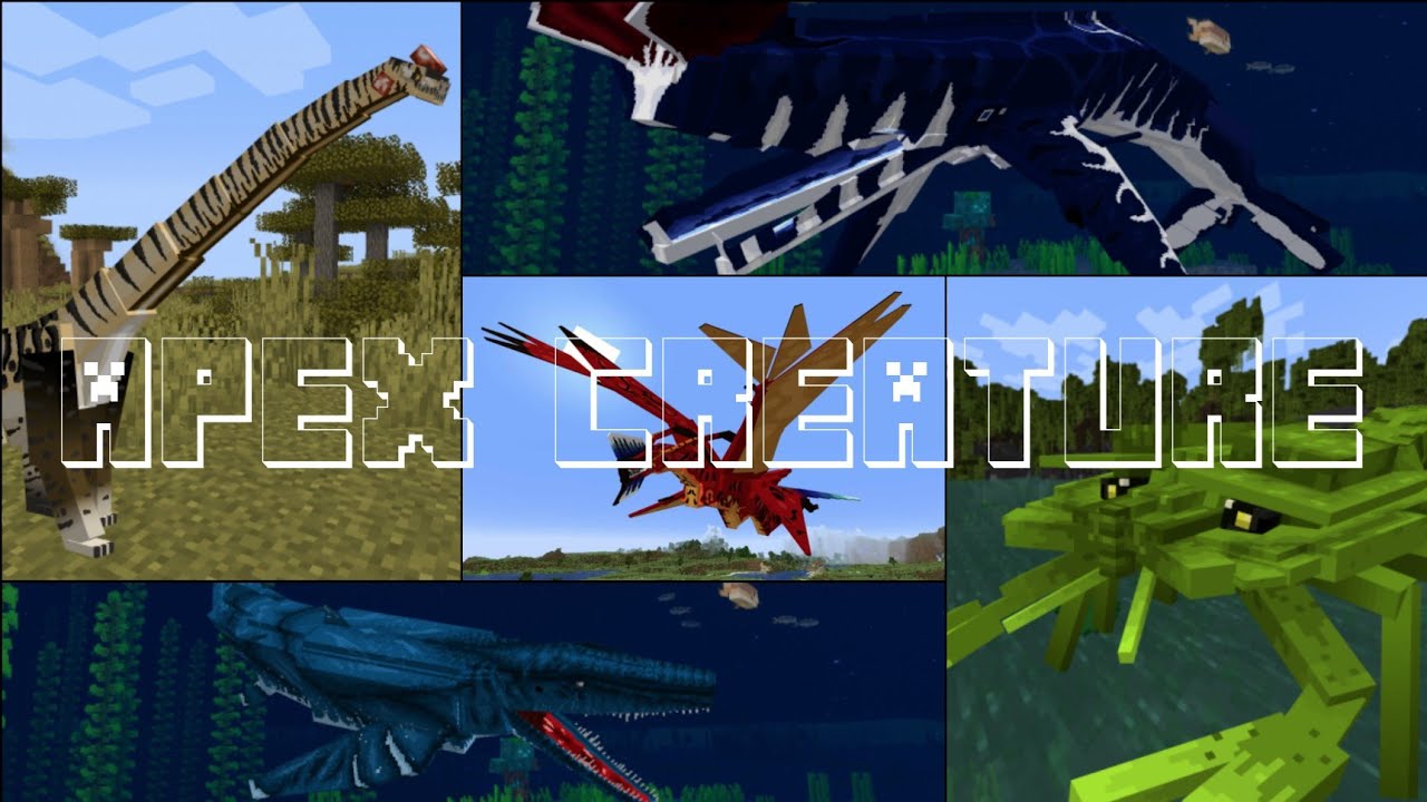 Minecraft: Apex Creature [Mod/Addon] - YouTube