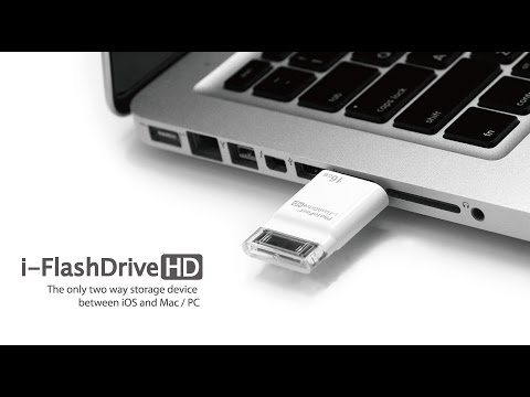 i-Flash Device HD для iPhone5/iPad/iPod - YouTube