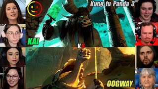 Kai vs Oogway | Kung fu Panda 3 | Reaction Mashup | | Doovi