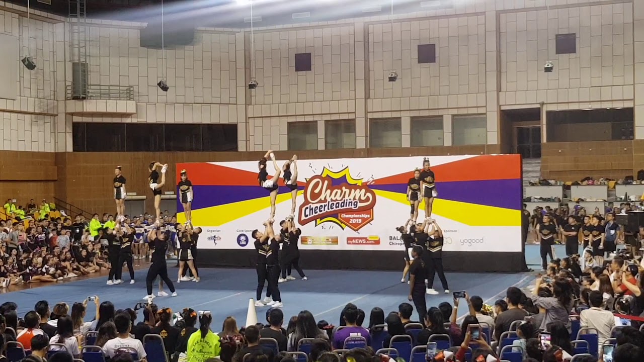 CHARM Cheerleading Championship 2019 - The Throne by Cheer Aces - YouTube